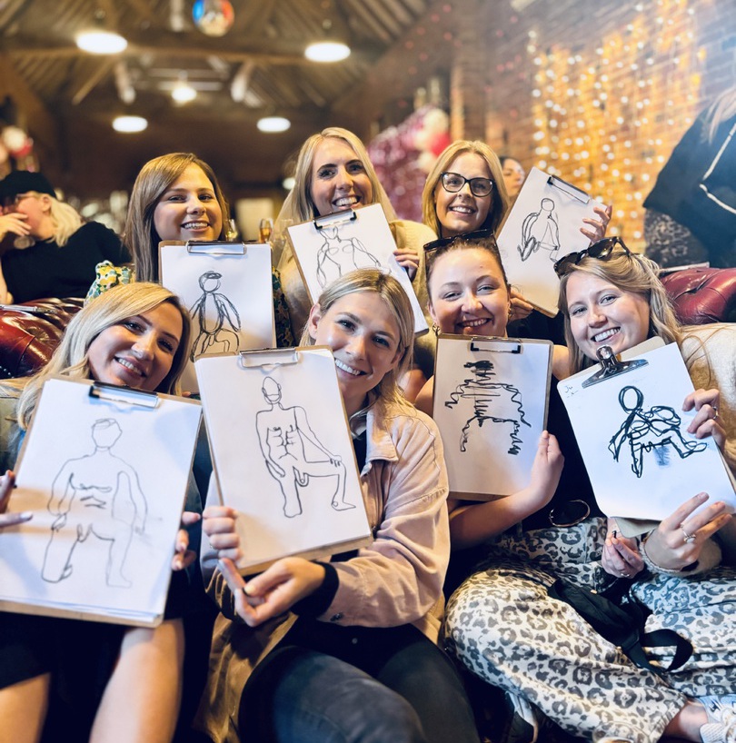 Artful Hen Parties© - Life Drawing Packages & Locations