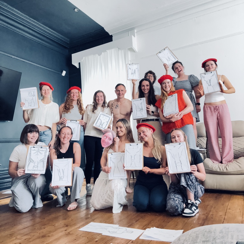Hen Party Life Drawing Classes | Artful Hen Parties©